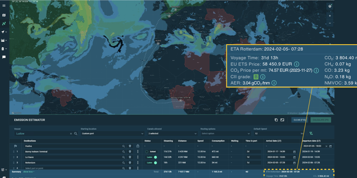 Vessel Performance & Voyage Optimization